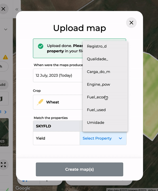 What are yield maps and how to upload them? – SKYFLD® - Help Center
