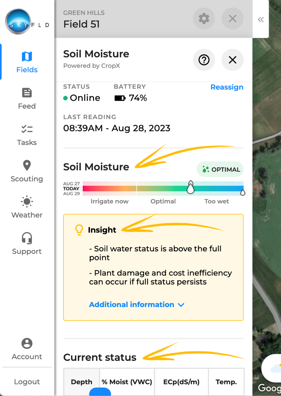 How to benefit from using CropX and SKYFLD integration – SKYFLD® - Help Center